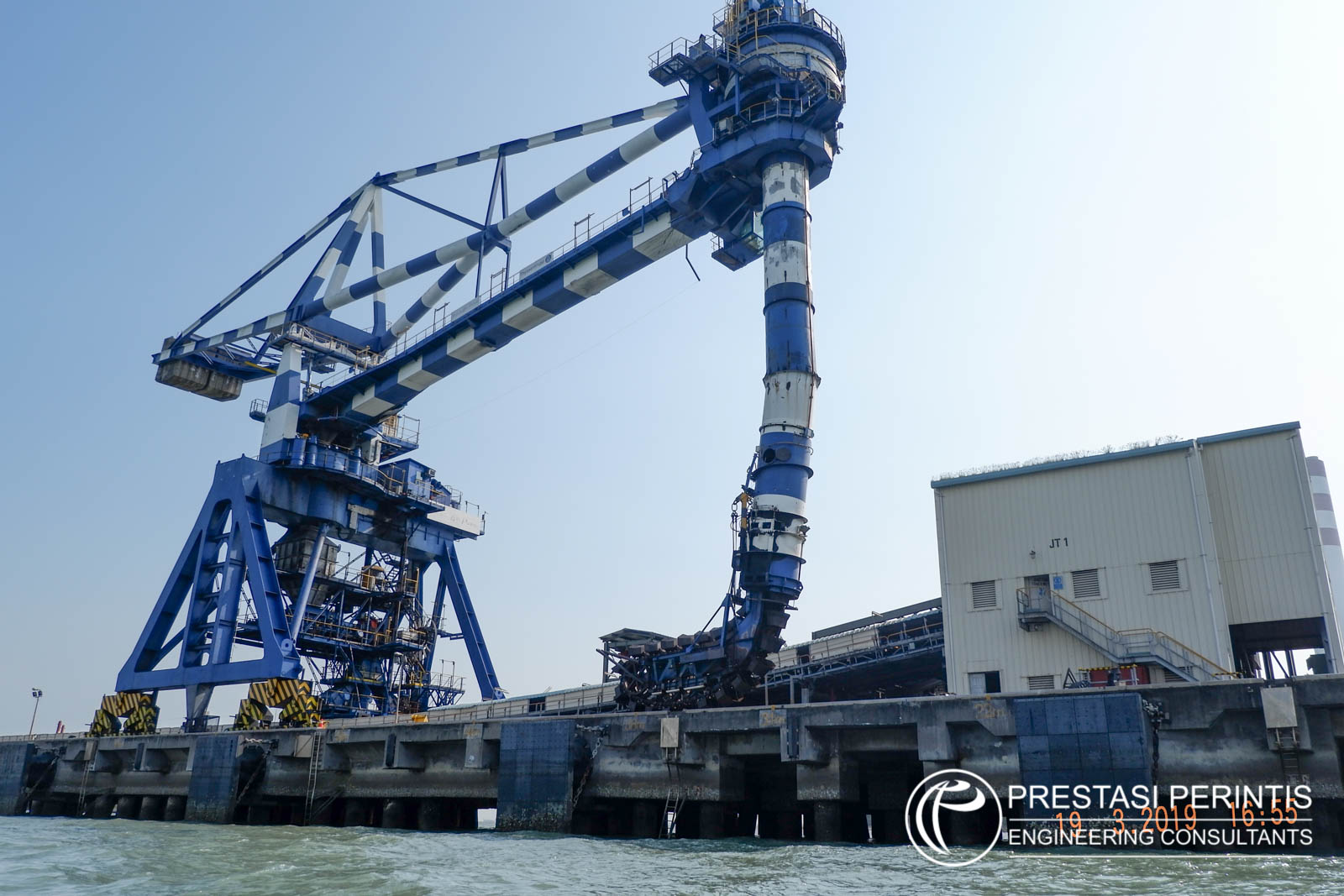 Structural integrity assessment of existing coal-unloading jetty ...